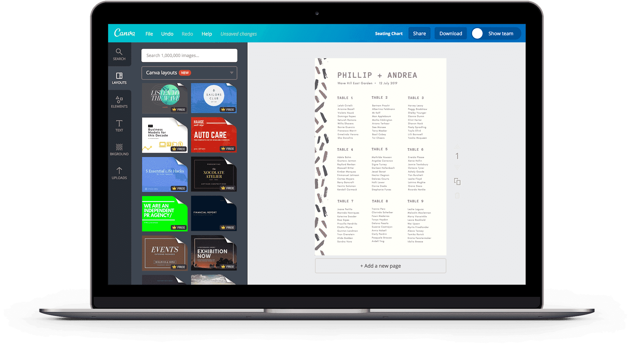 Free Seating Chart Maker Create Seating Charts Canva