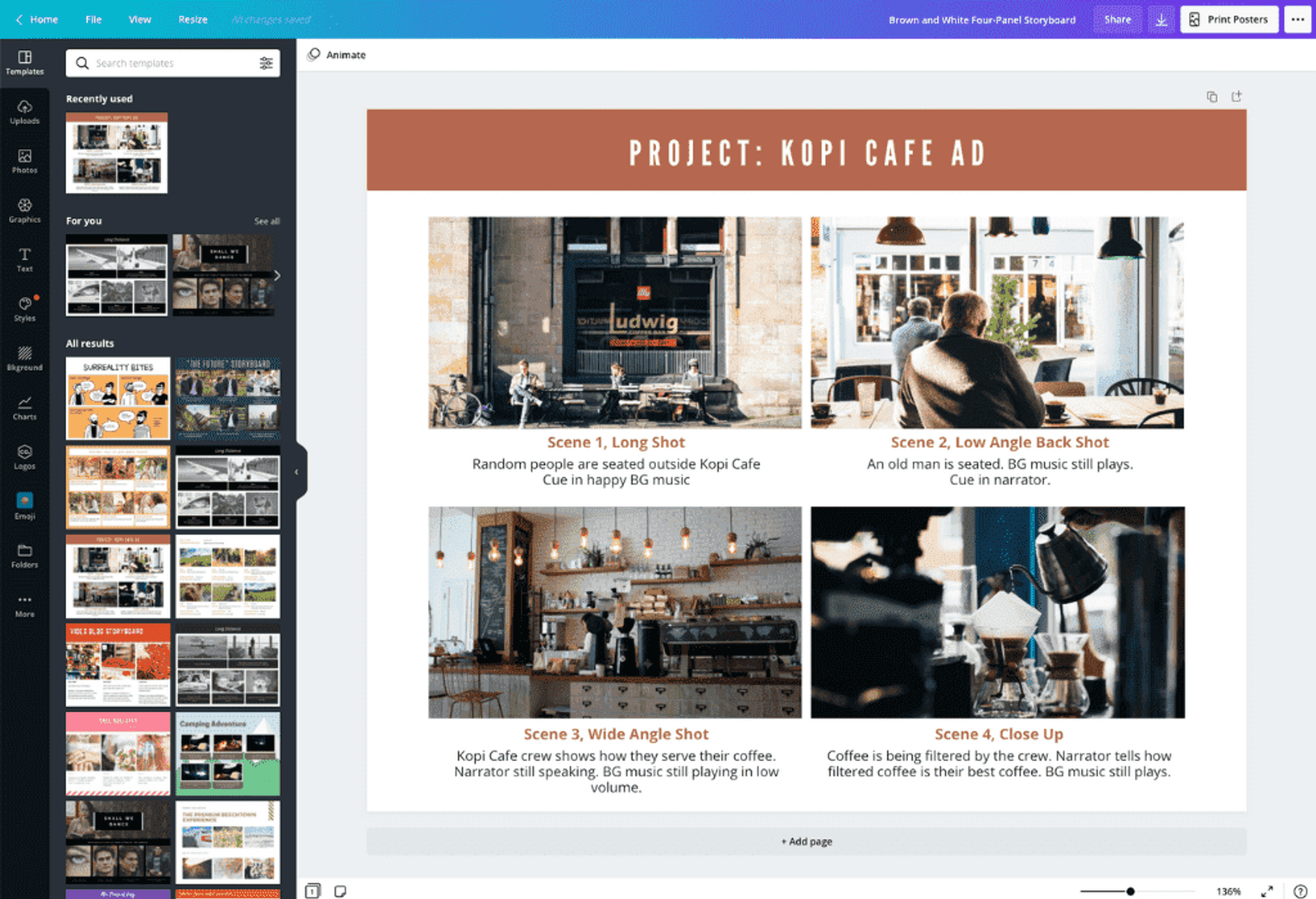 Arreglo Florero Digital Storyboard Plantilla Gratis Civilizar Servir 