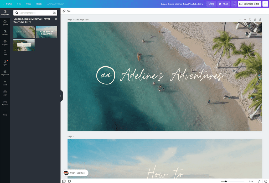 Como Fazer Vinhetas para Vídeos rápido e fácil | Canva