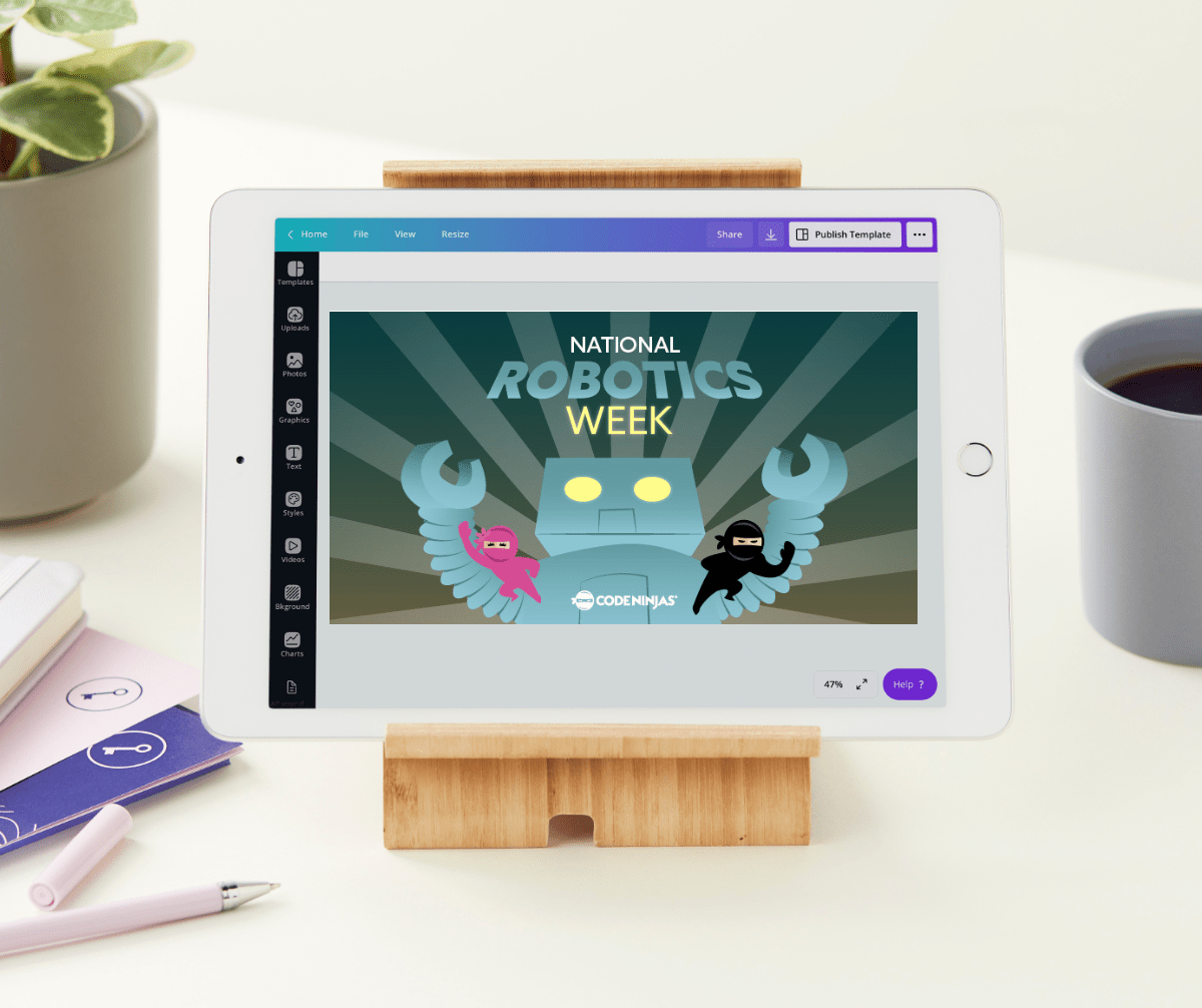 Canva for Enterprise Case Study | Code Ninjas