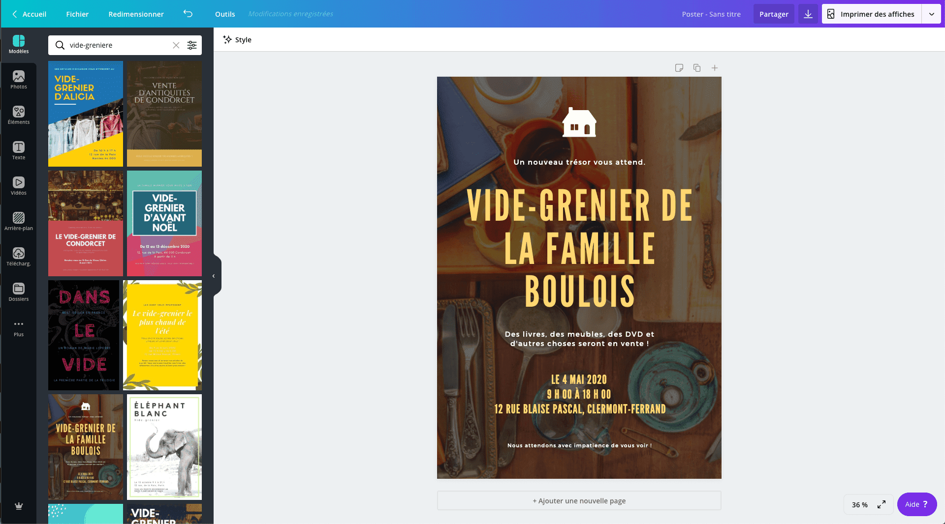 Cr ez Votre Affiche De Vide Maison Gratuite Et Attractive Idealisation Cr ez Votre Affiche De Vide Maison Gratuite Et Attractive Idealisation