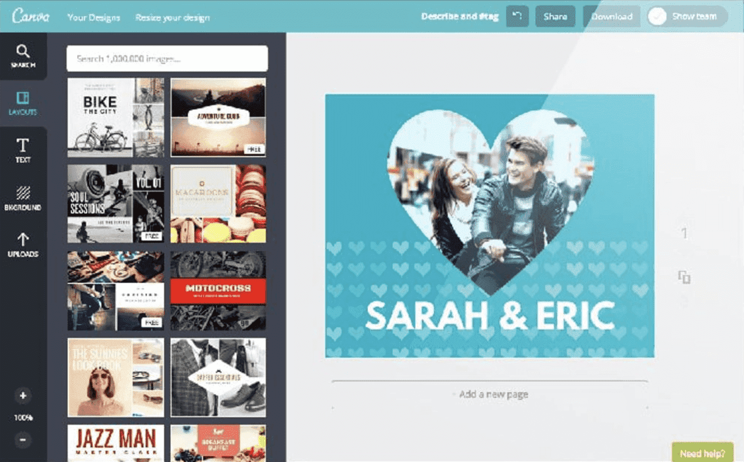 Create Your Own Heart-Shaped Photo Collage