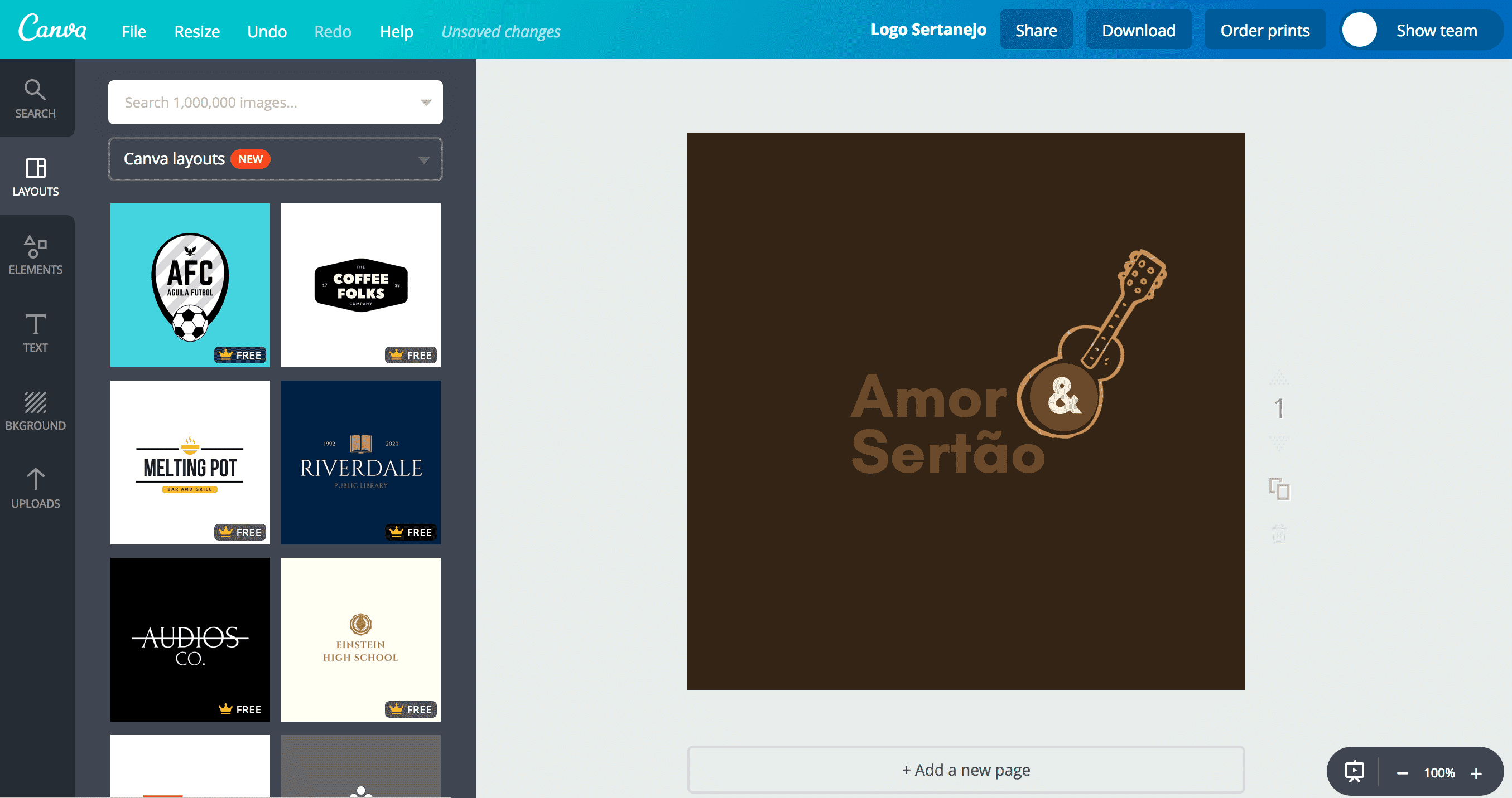 Crie Logo Sertanejo Online Gratuitamente | Canva