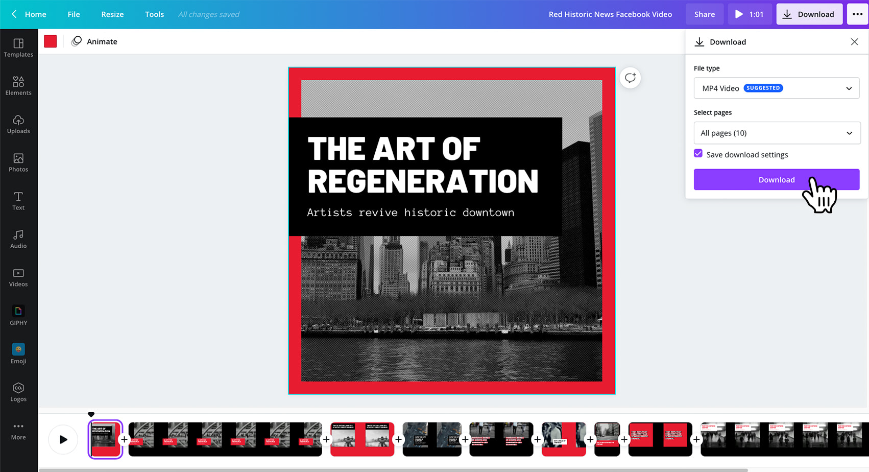 Crea Video Collage E Collage Di Video Gratis Online | Canva