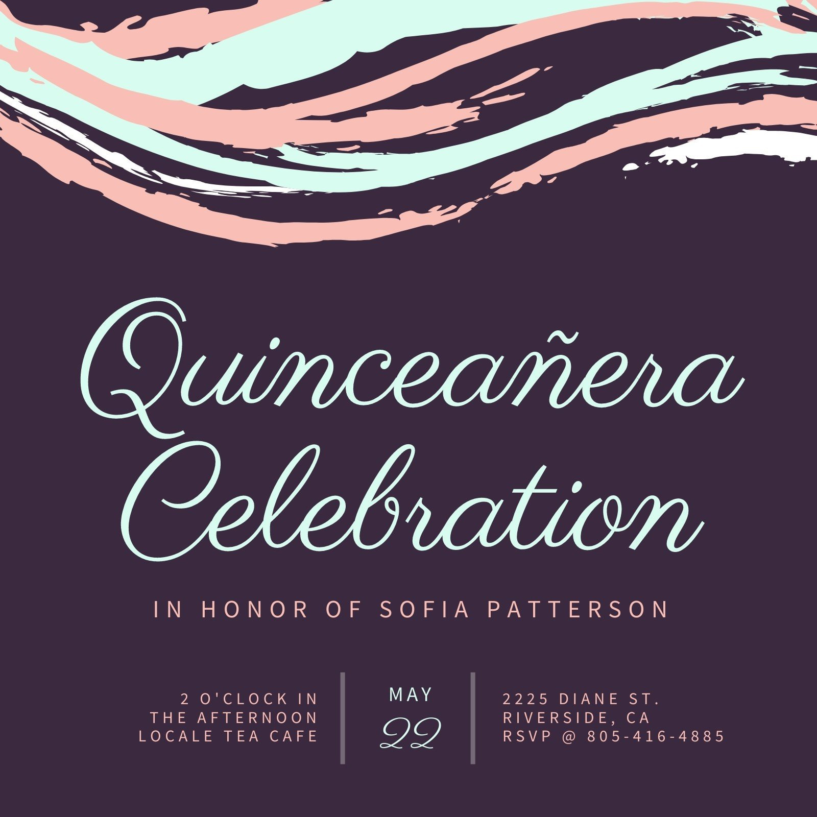 Design a Unique Quinceañera Invitation