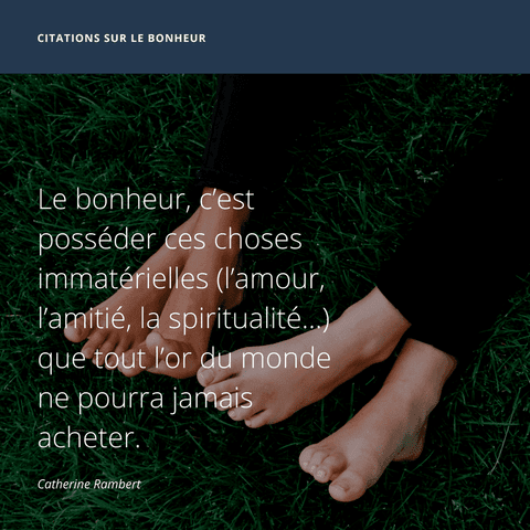 Courtes Citations Inspirantes Sur Le Bonheur