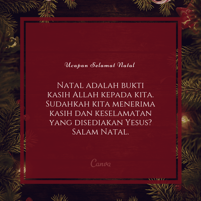 Ucapan Natal Quotes Ucapan Natal Putih Templat | PosterMyWall