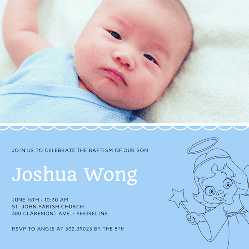 40+ Baptism Design Ideas - Canva