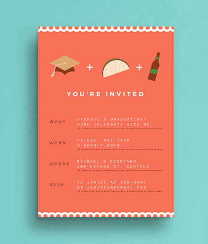 40+ Graduation Party Ideas - Canva