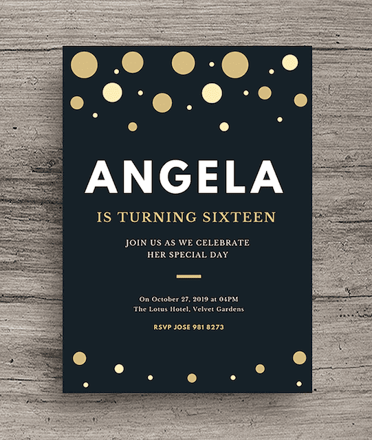 Sweet 16 Program Layout