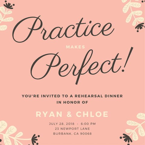 40+ Rehearsal Dinner Ideas - Canva