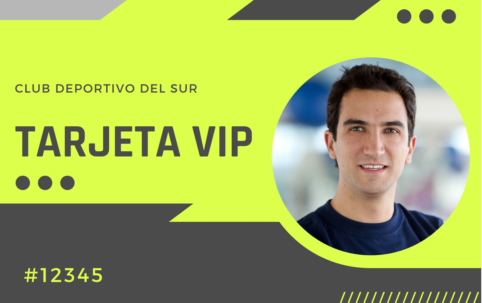 Diseña gafetes personalizados online gratis - Canva