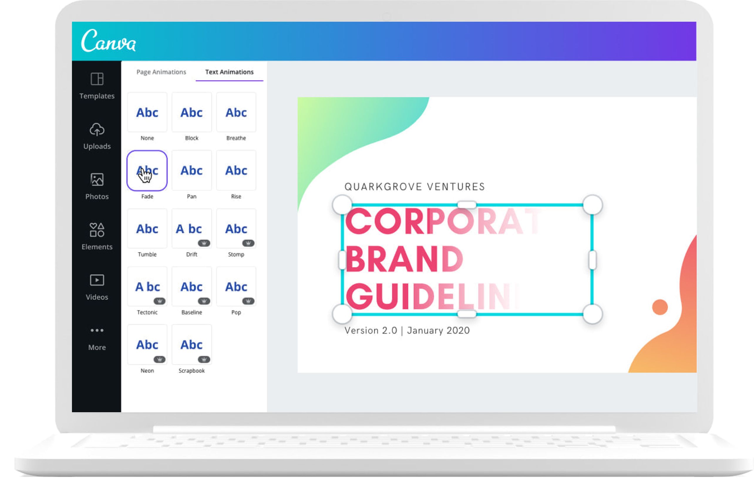 How To Make Animated Text In Canva