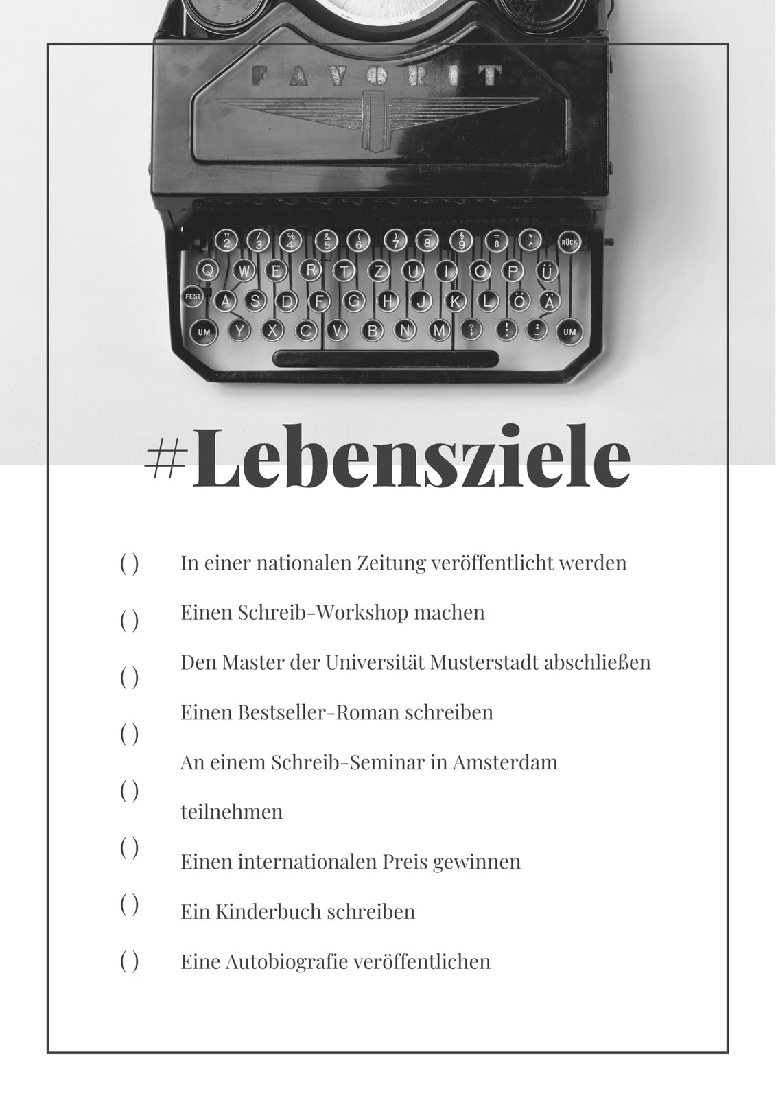 Checklisten erstellen – für jede Gelegenheit | Canva