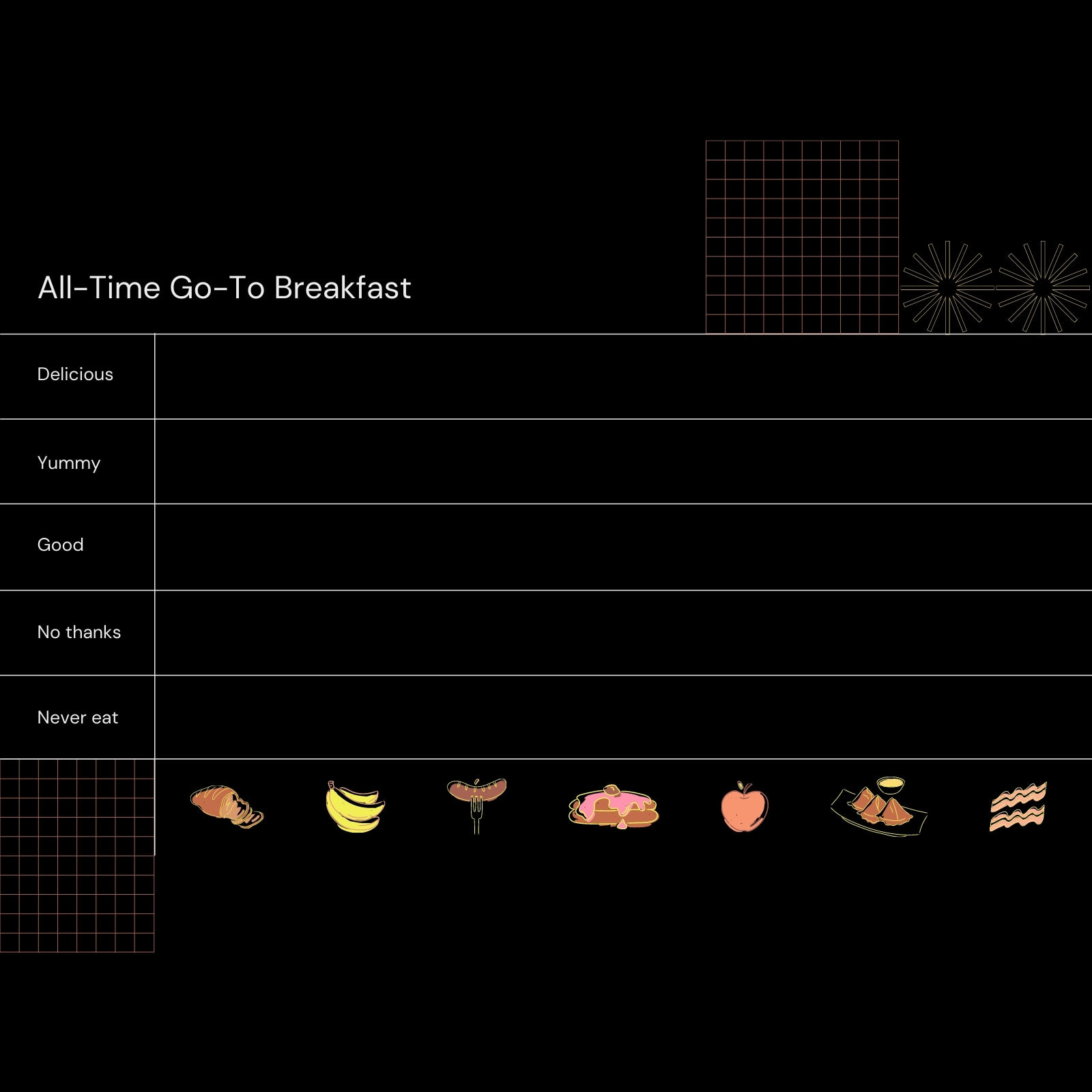 Create a tier list for anything and everything for free | Canva