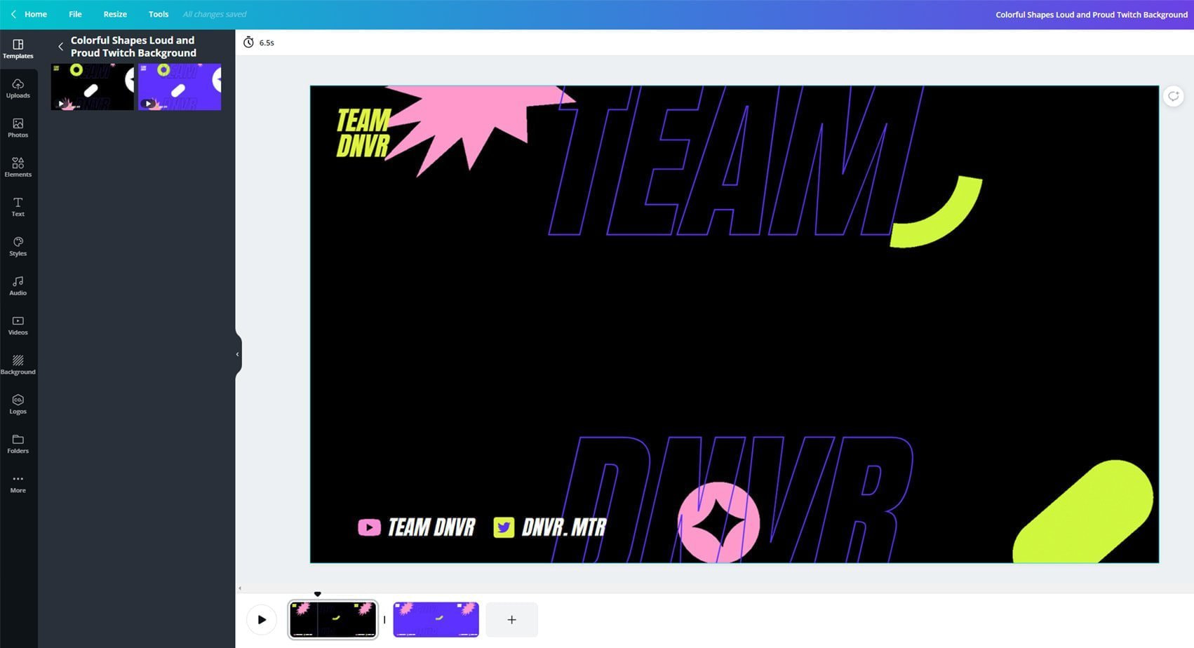 Pembuat dan Editor Overlay Twitch Online Gratis | Membuat Desain ...