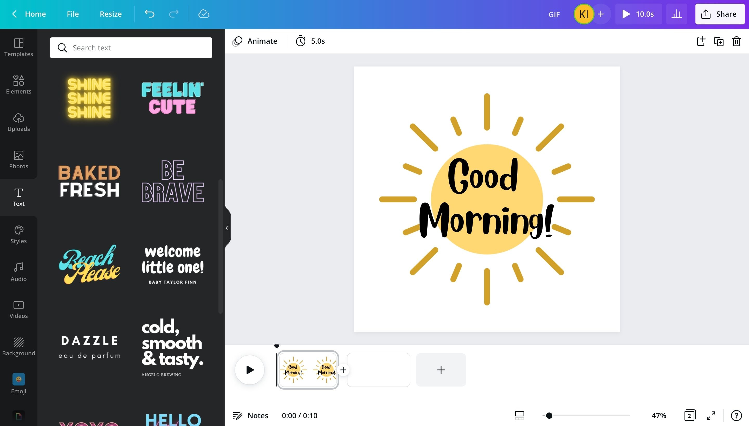 How To Make GIFs Canva Free Online GIF Maker And Video Editor
