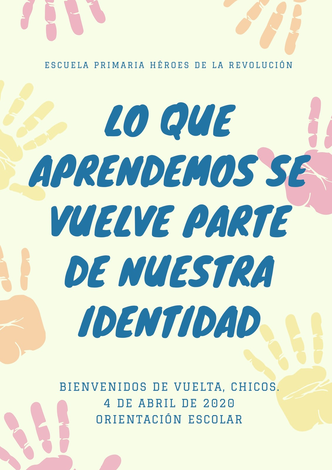 Diseña coloridos carteles con frases online - Canva