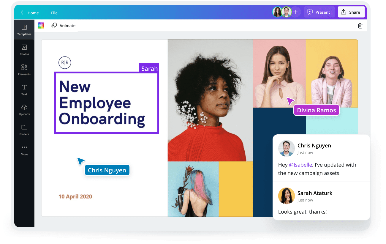 Canva for Internal Communication | Team Collaboration Tools