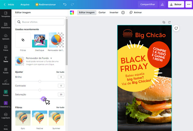 Como criar um Banner X no Canva