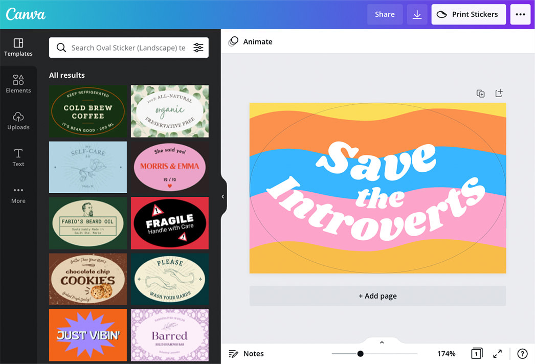 Tạo sticker vui nhộn, dễ thương trực tuyến, miễn phí | Canva