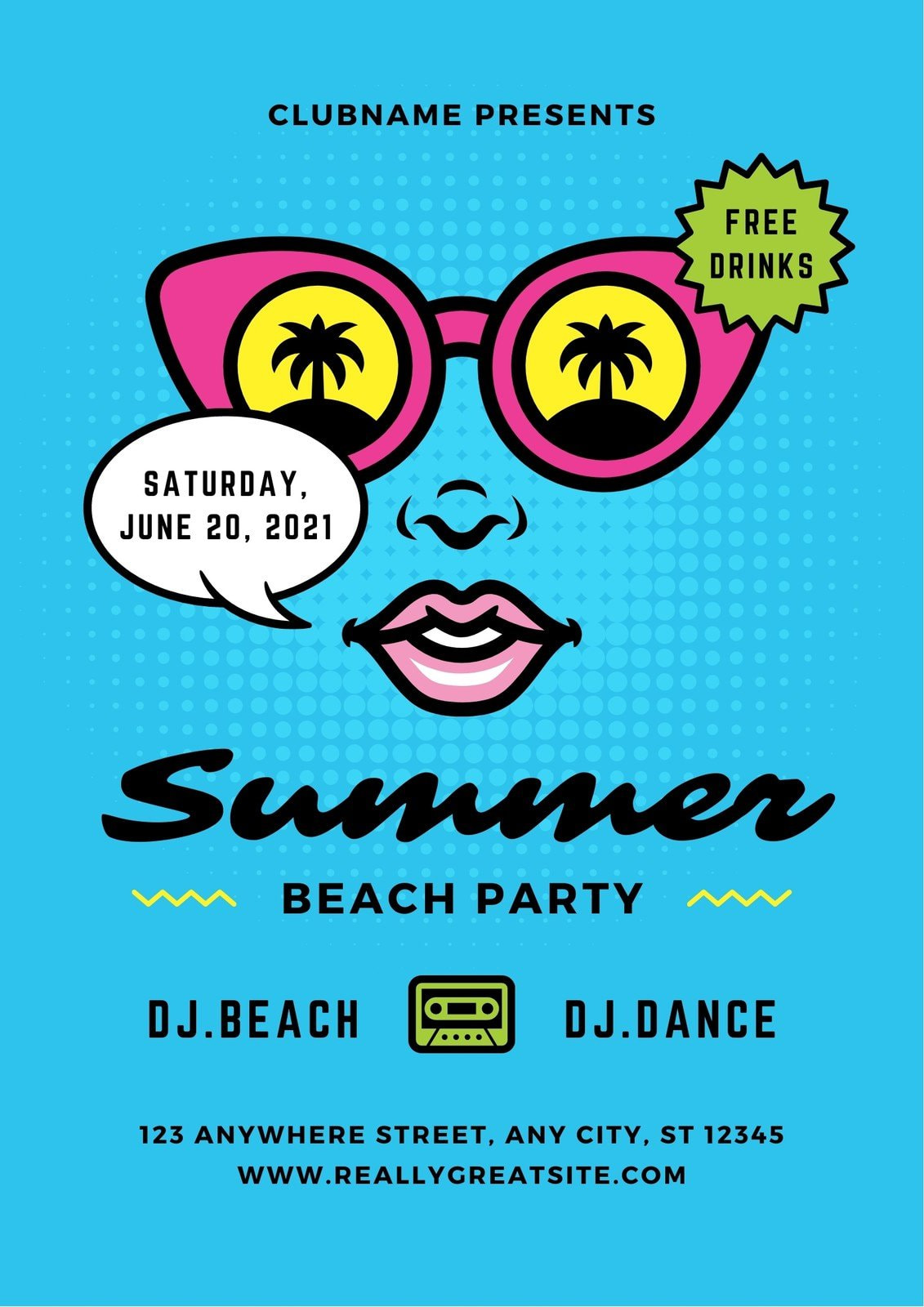 Design Custom Club Flyers, Now With Free Layouts - Canva