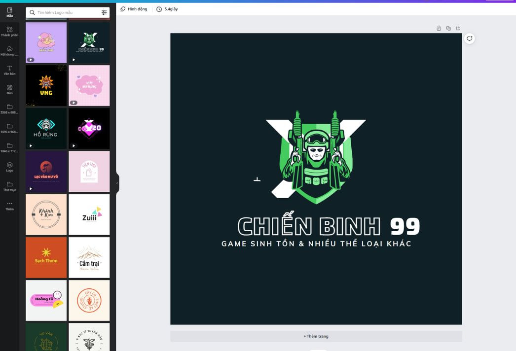 Công cụ thiết kế logo thương hiệu miễn phí | Canva