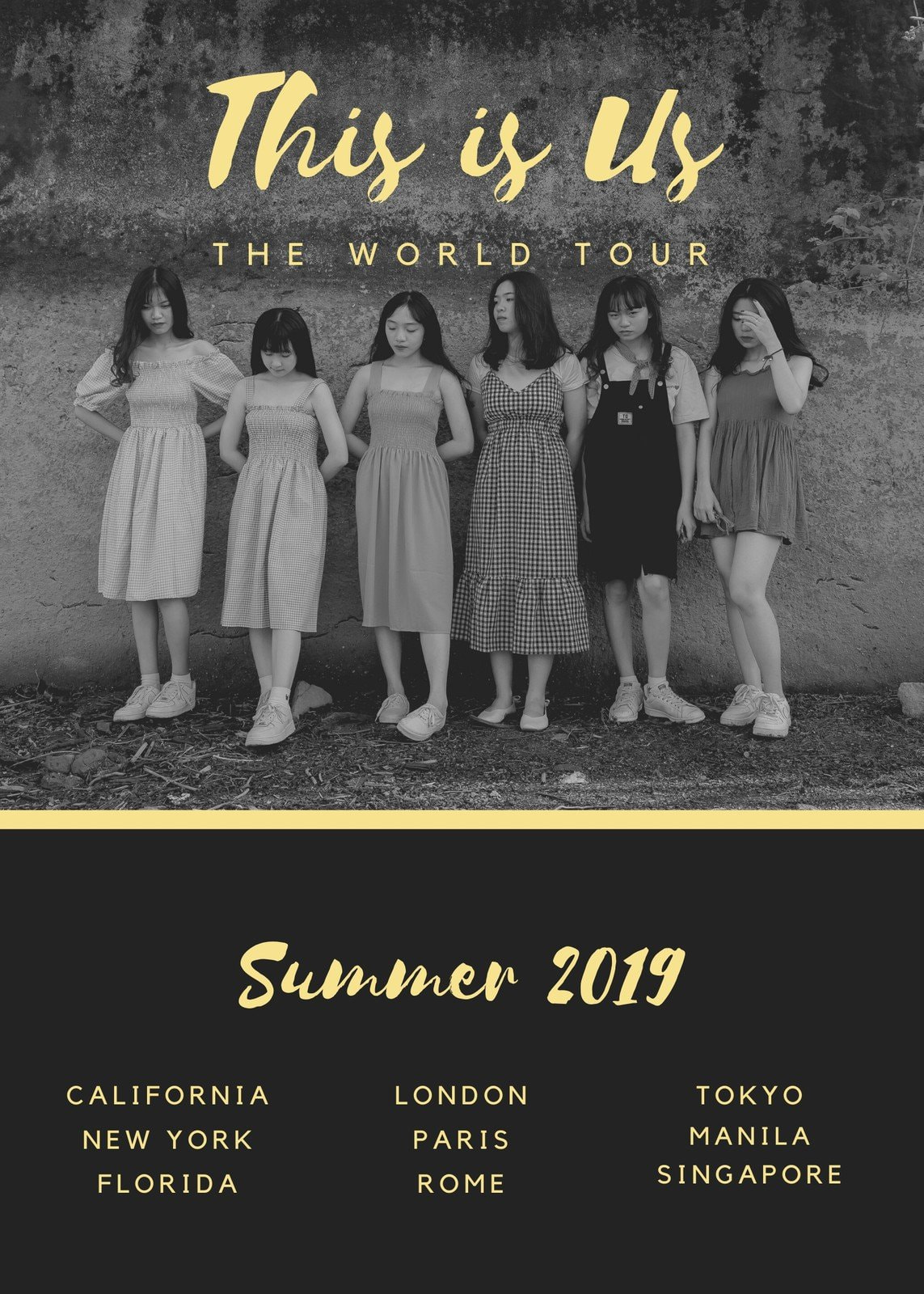 Design Custom Band Flyers And Promote Your Band - Canva