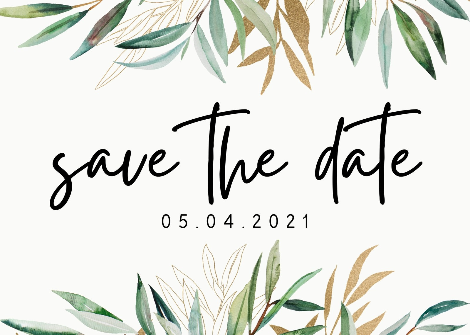 Make Your Own Save The Date Cards Canva