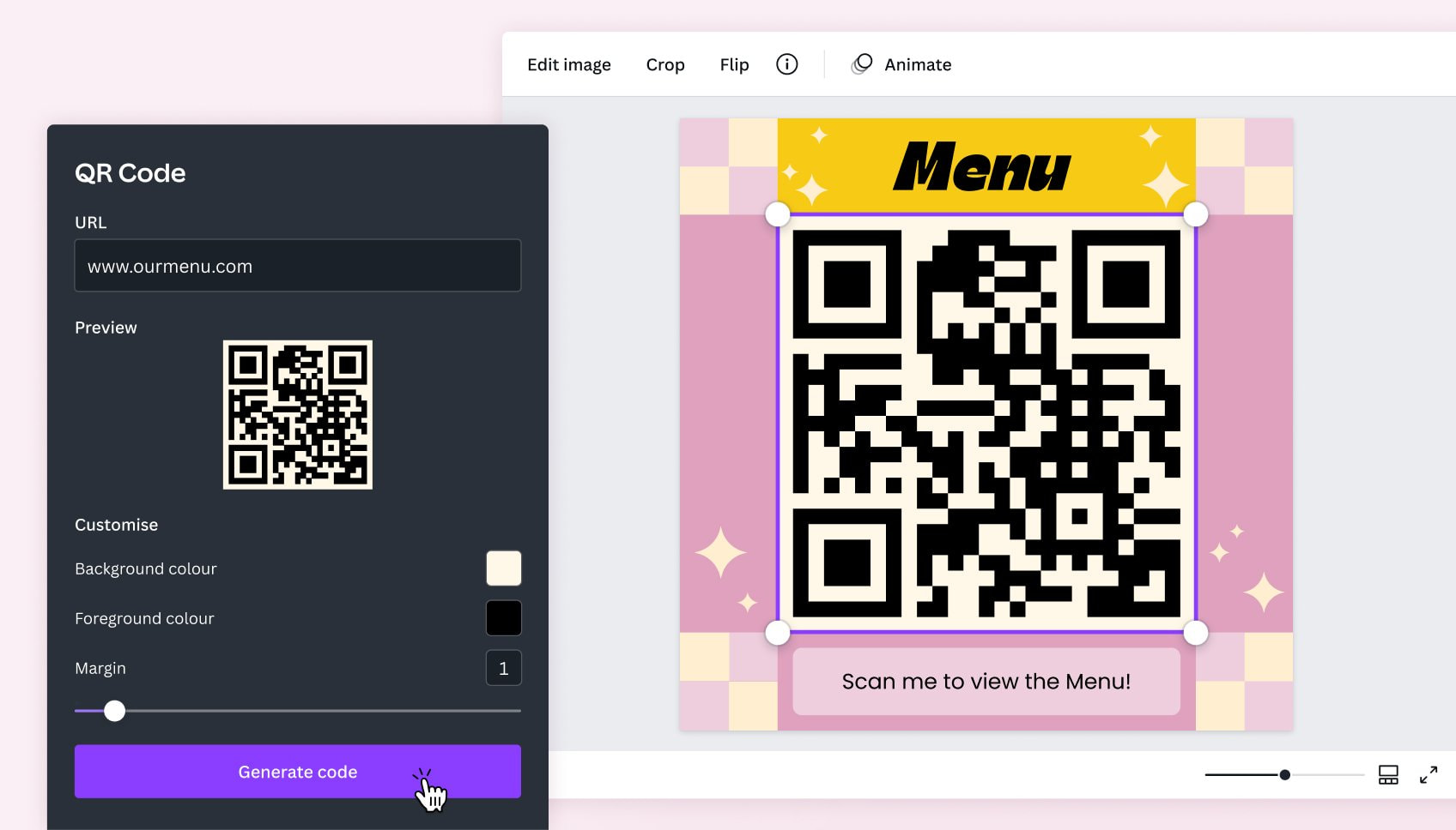 Criar QR Code Online Gratuitamente Canva
