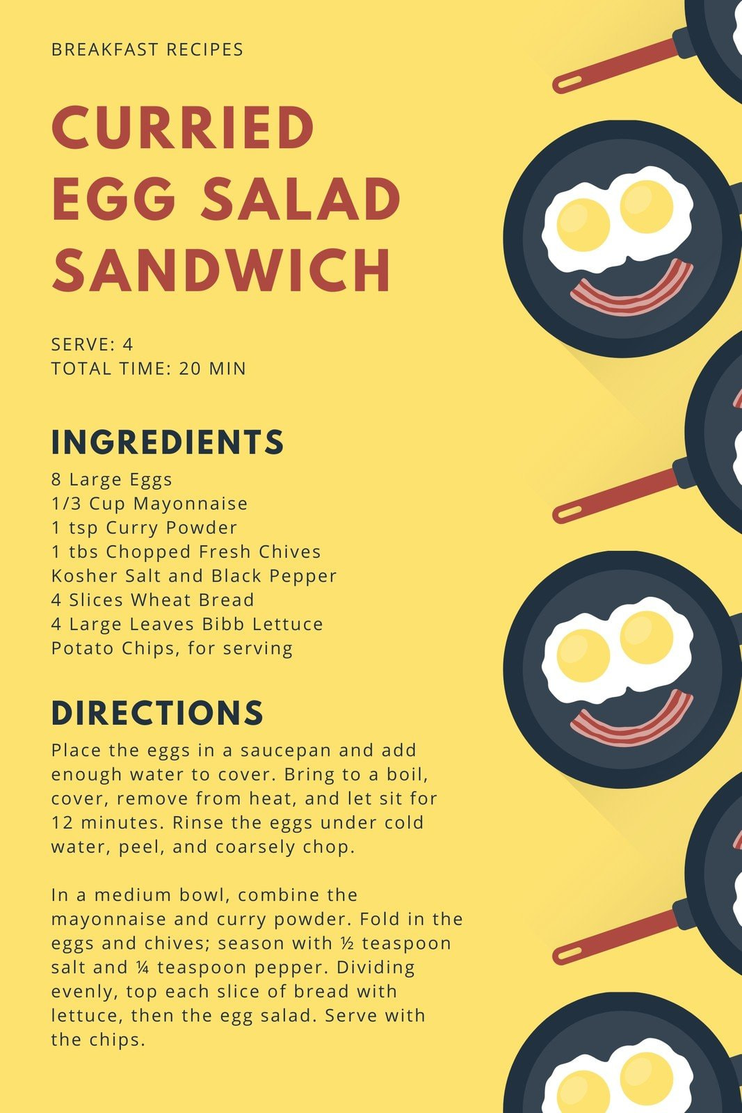Recipe Card Maker - Create Editable Recipe Cards Online | Canva