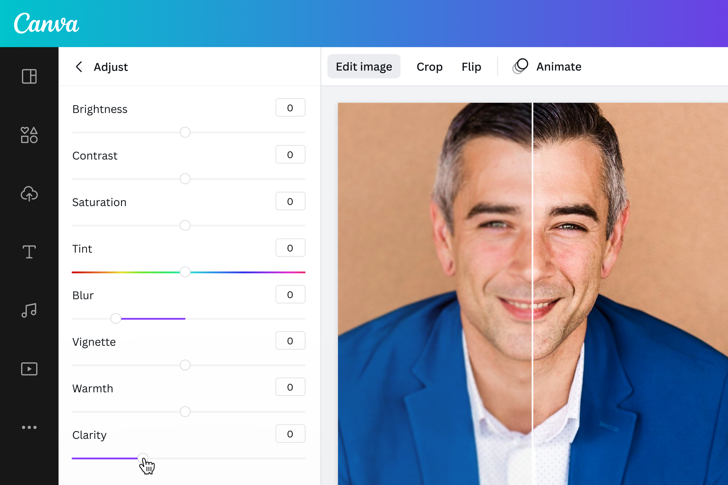 Online Image Sharpener Unblur Sharpen Images For Free Canva