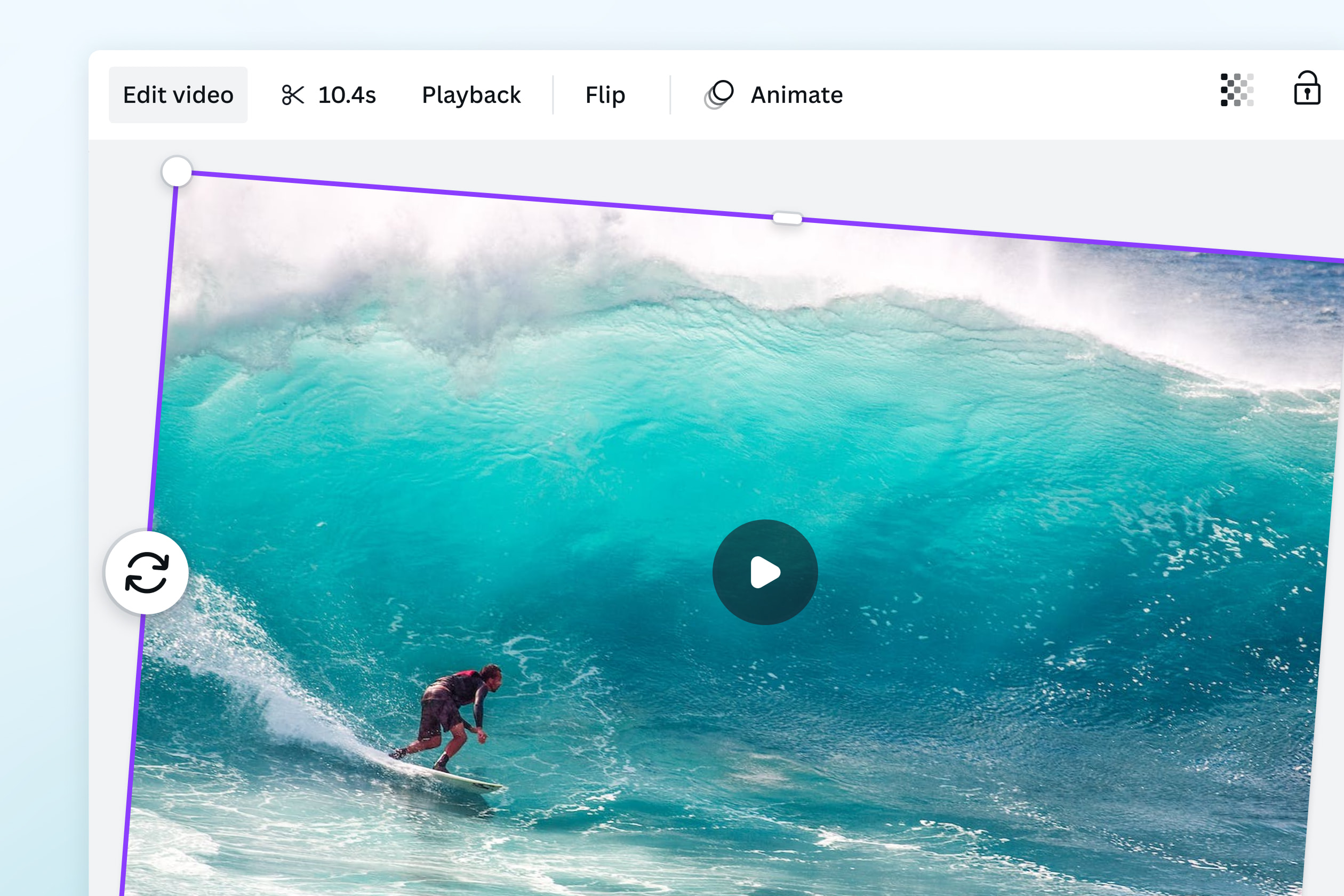 Rodar vídeos: rodar vídeo online gratuitamente | Canva