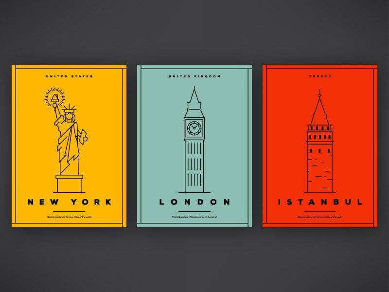 Cómo hacer un poster minimalista cautivador (con plantillas gratis)