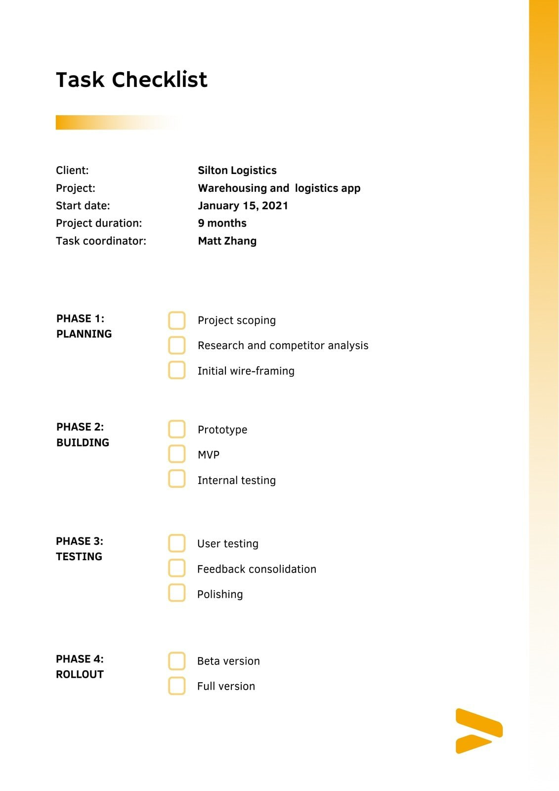 Free Checklist Maker - Create Checklists Online | Canva
