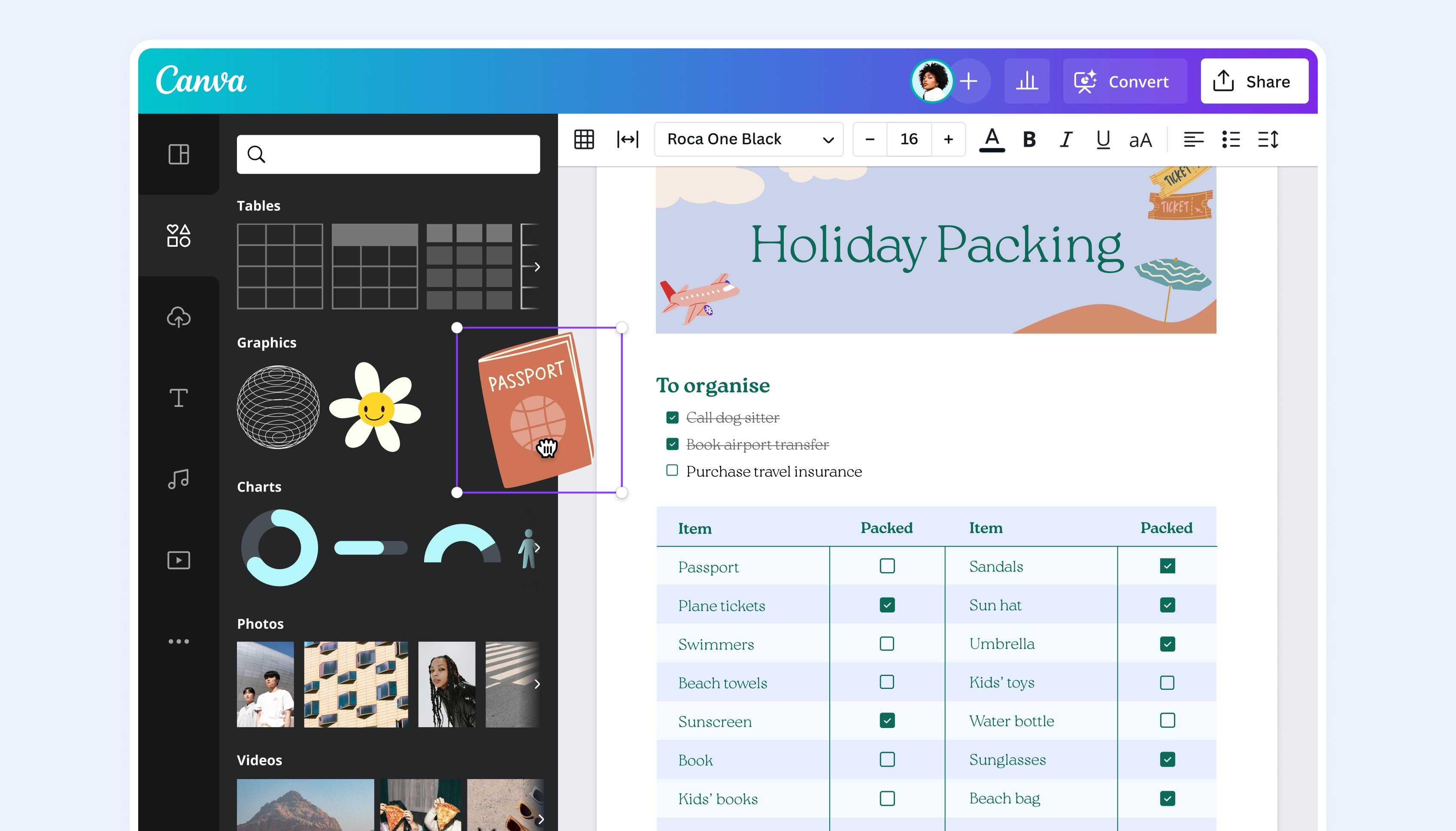 Diseñador gratuito de "to do lists" - Creá una lista online | Canva