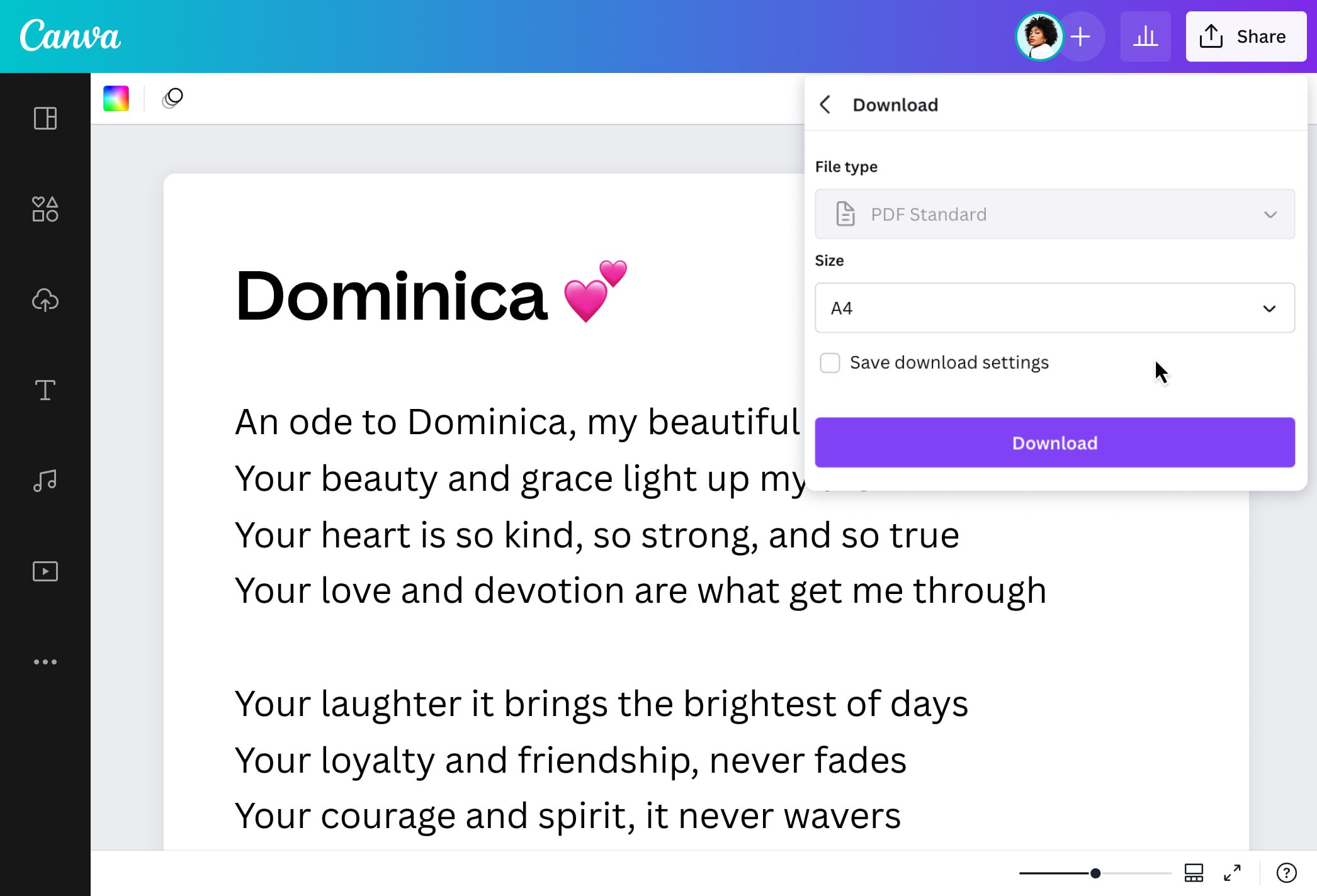 Poem Generator Brainstorm And Create Poems With Ease Canva