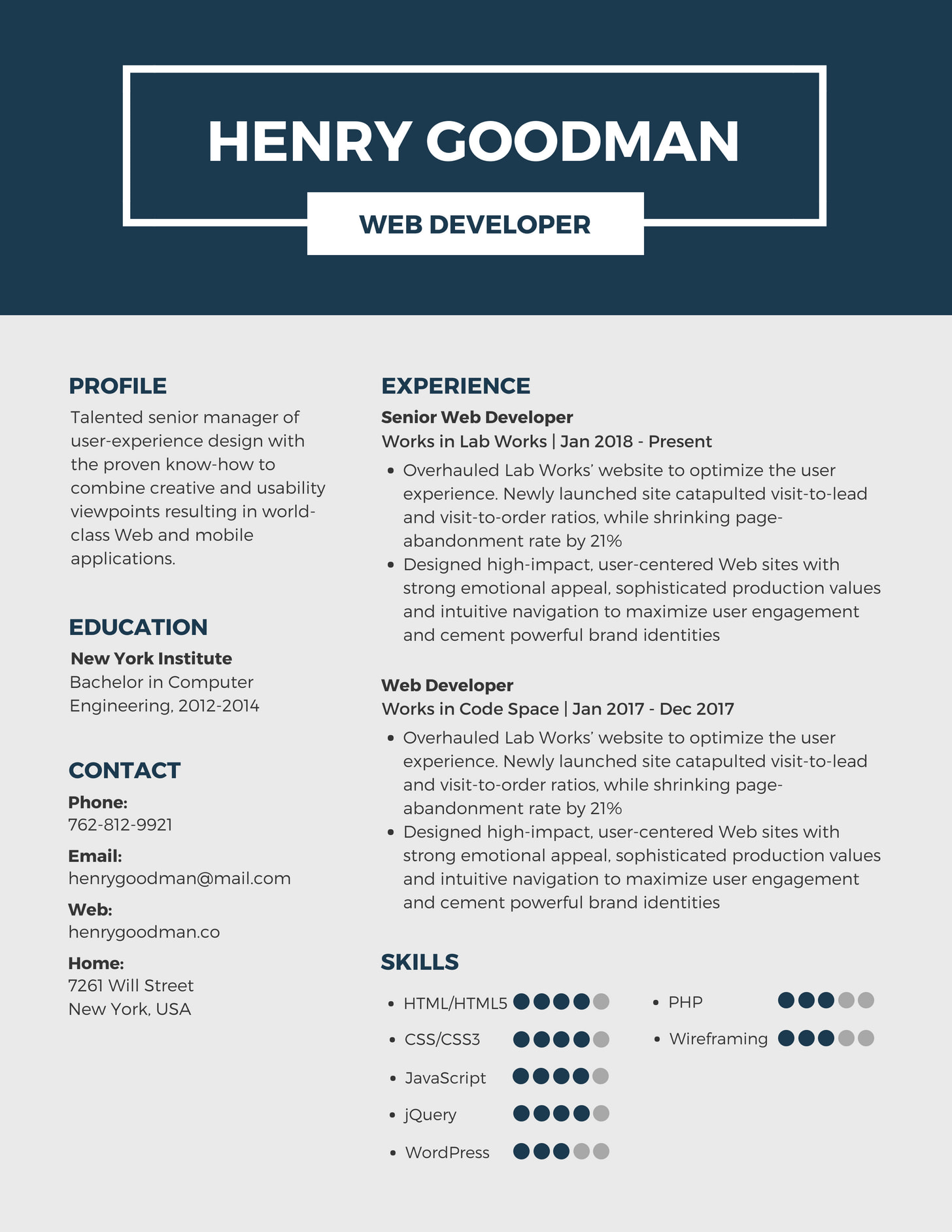 Here s What Your Resume Should Look Like In 2018