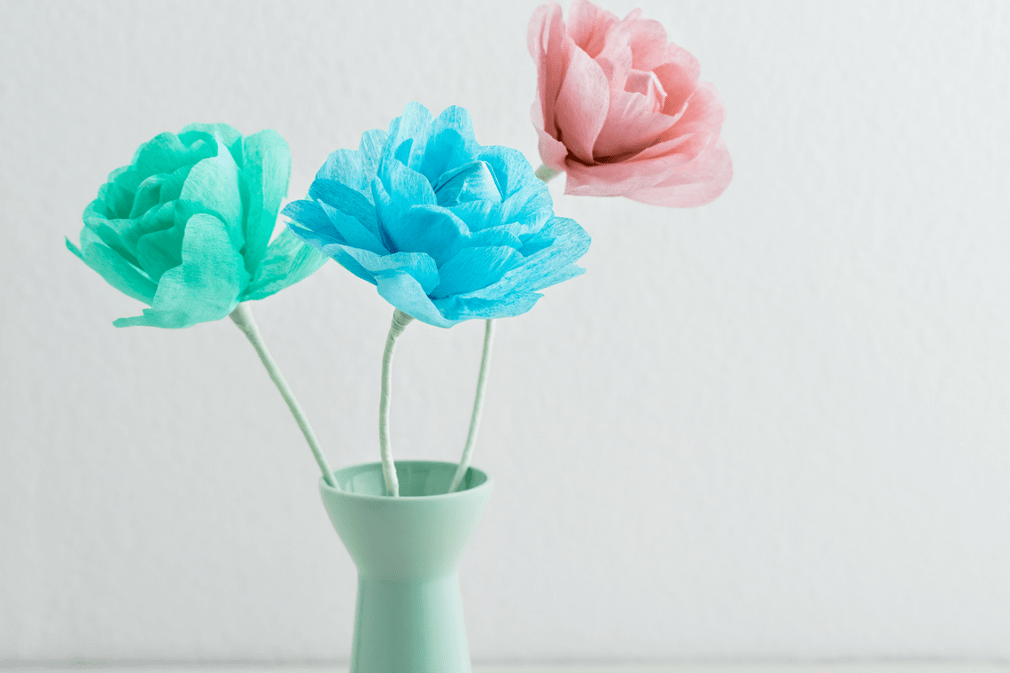 Color Combination Paper Flowers - Canva's Design Wiki