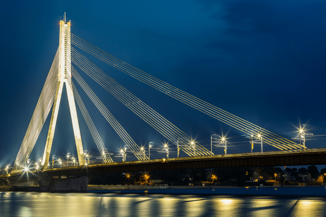 Color Combination Midnight Bridge Lights - Canva's Design Wiki