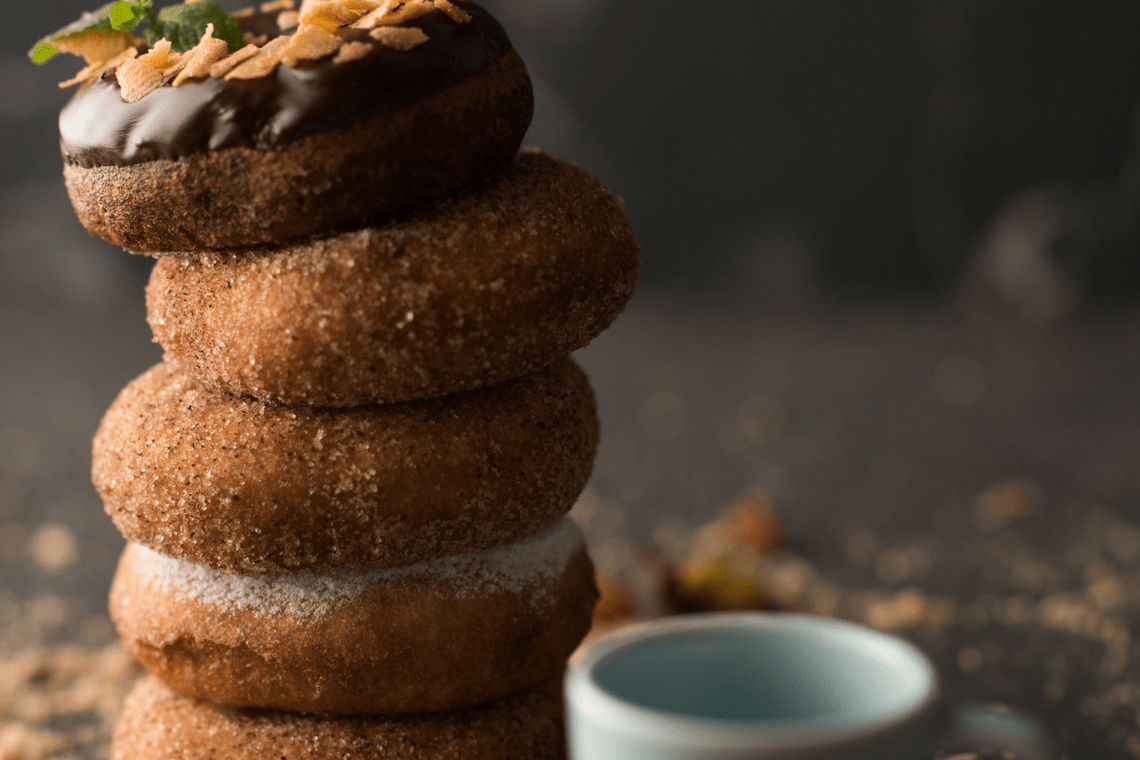 Color Combination Donuts and Tea - Canva's Design Wiki