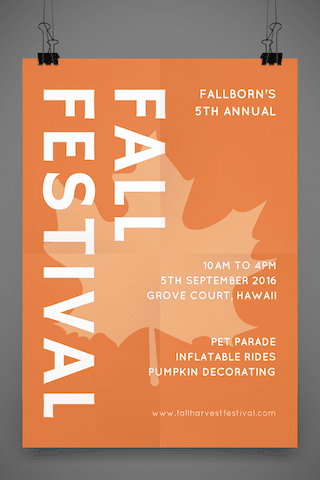40+ Fall Festival Ideas - Canva