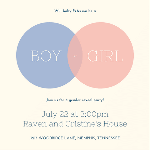 40+ Gender Reveal Ideas - Canva