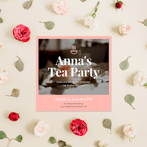 Tea Party Program Outline