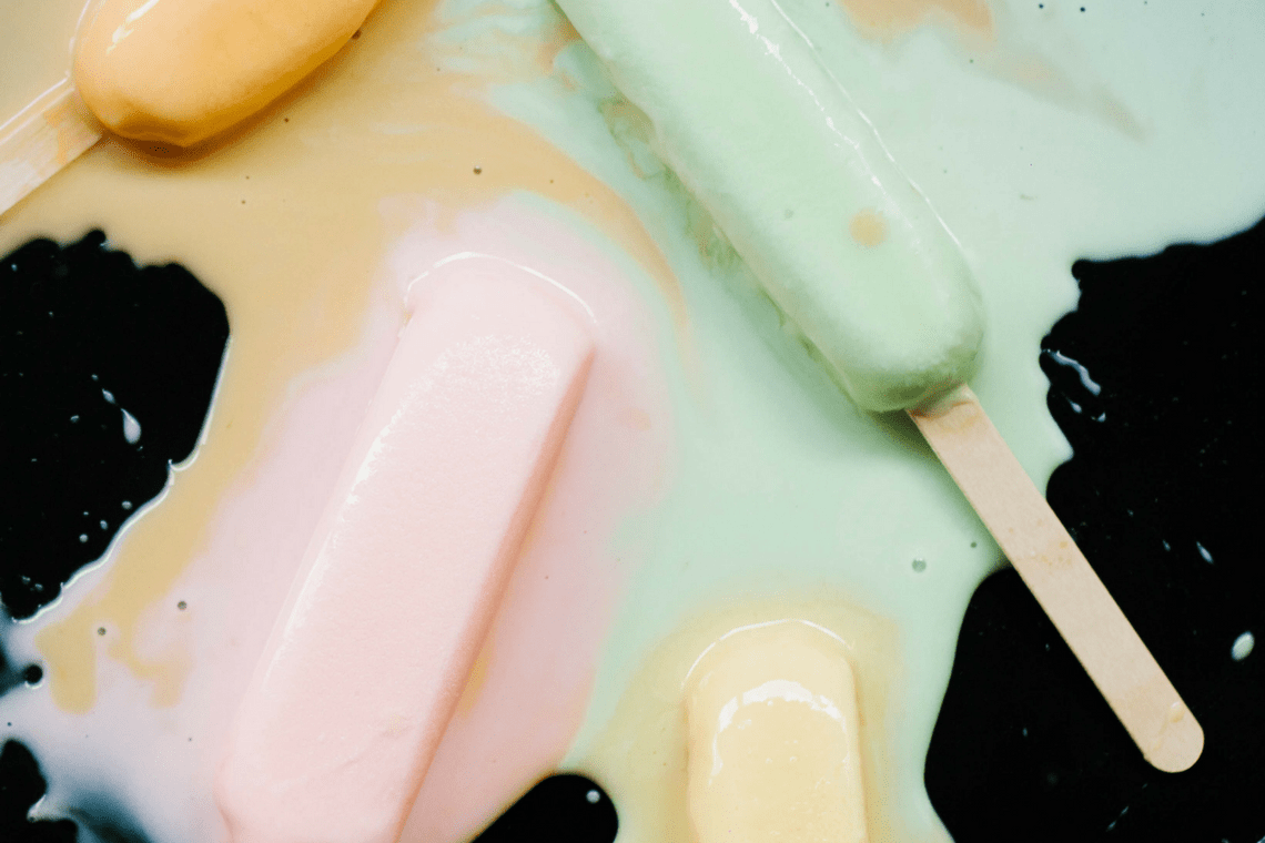 Color Combination Milky Melted Popsicles - Canva's Design Wiki