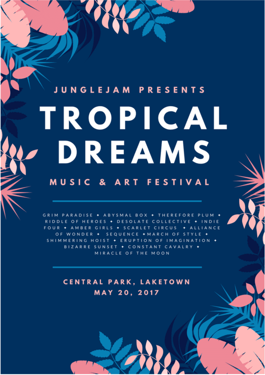 Canva Poster Template Denah