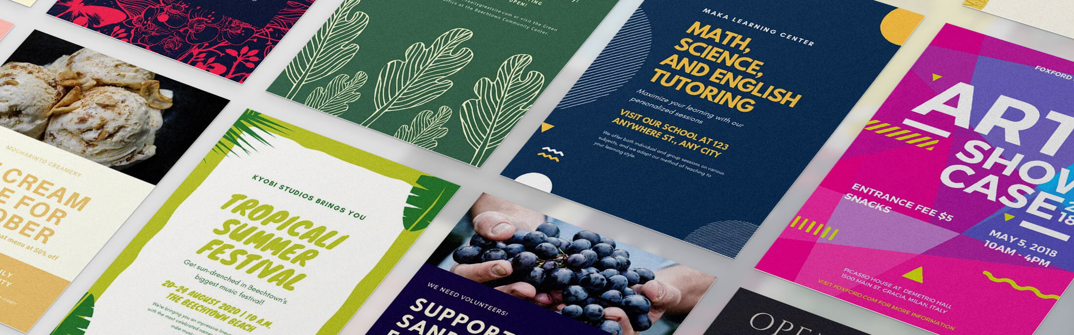 Creador de flyers gratis: Diseña flyers únicos con Canva